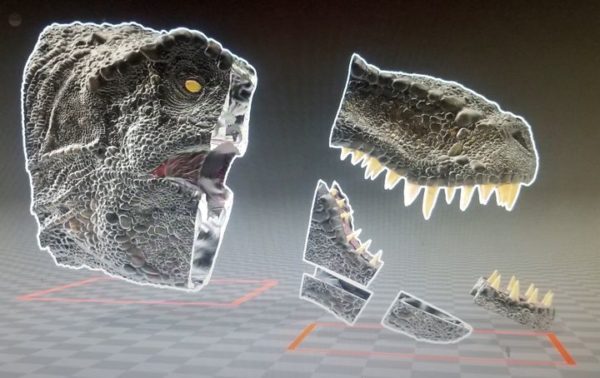 Design of the Week: Giant Rex Head « Fabbaloo