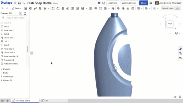 Onshape CAD | Four Surface Modeling Tech Tips to Grow By! « Fabbaloo