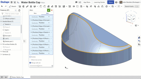 Onshape CAD | Four Surface Modeling Tech Tips to Grow By! « Fabbaloo