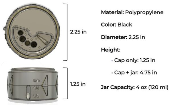 Unique Spice Jar Cap Design to Measure Your Spices « Fabbaloo