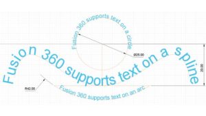 New Fusion 360 Features: Text on a Path, Text Frame, and More « Fabbaloo