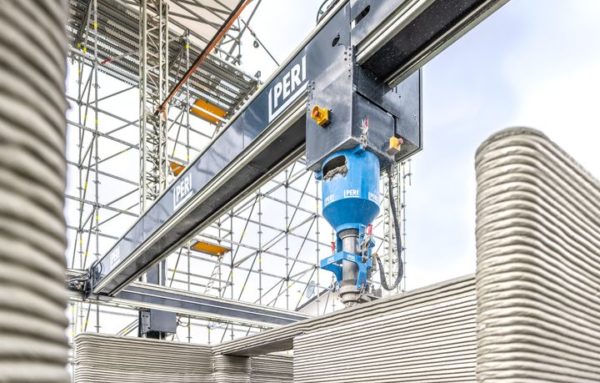 COBOD 3D Printer Building Three-Floor Apartment « Fabbaloo