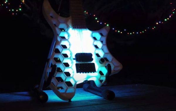Design of the Week: 3D Printed Guitar That Lights Up « Fabbaloo