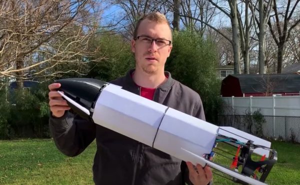 Design of the Week: RC SpaceX Starship Belly Flop « Fabbaloo