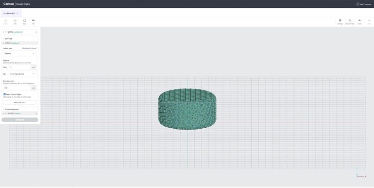 Carbon Design Engine Set To Change The Lattice Generation Game « Fabbaloo