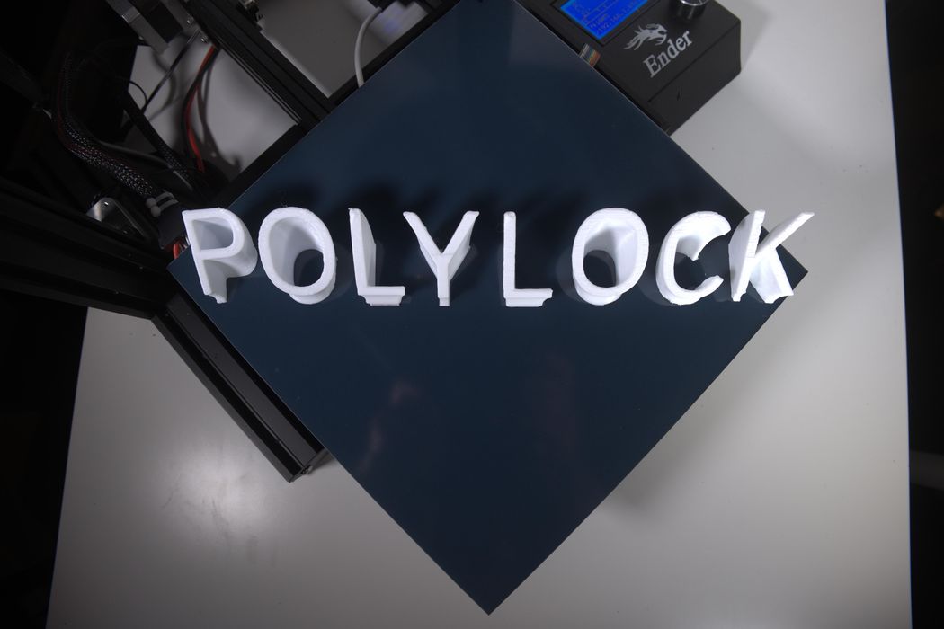 3DQue Officially Announces PolyLock Adhesive 3D Print Surface « Fabbaloo