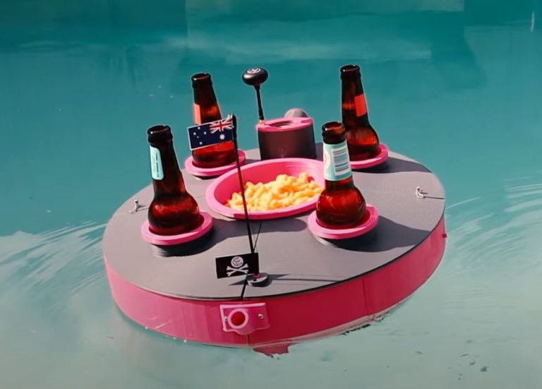 Design of the Week: 3D Printed Radio Controlled Drink and Snack Boat ...