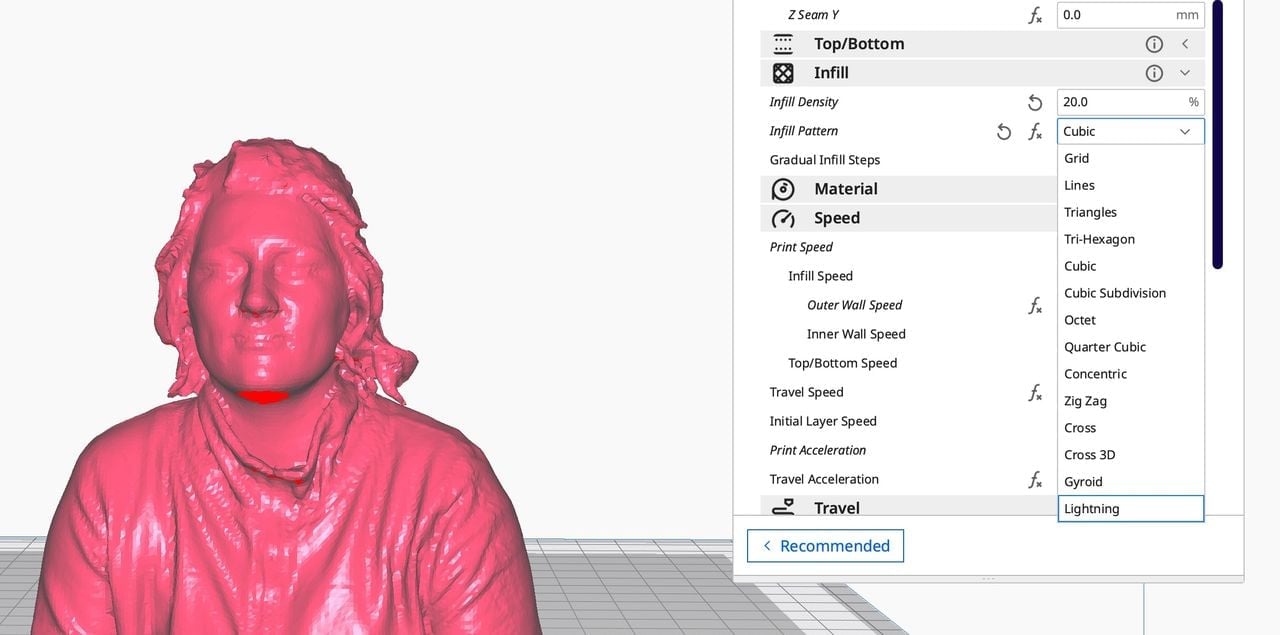 Ultimaker cura infill patterns - hololimo