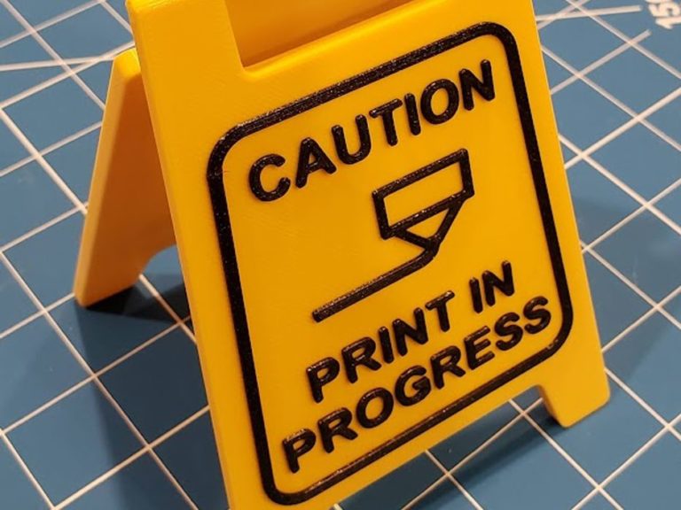 Design of the Week: Caution Sign « Fabbaloo