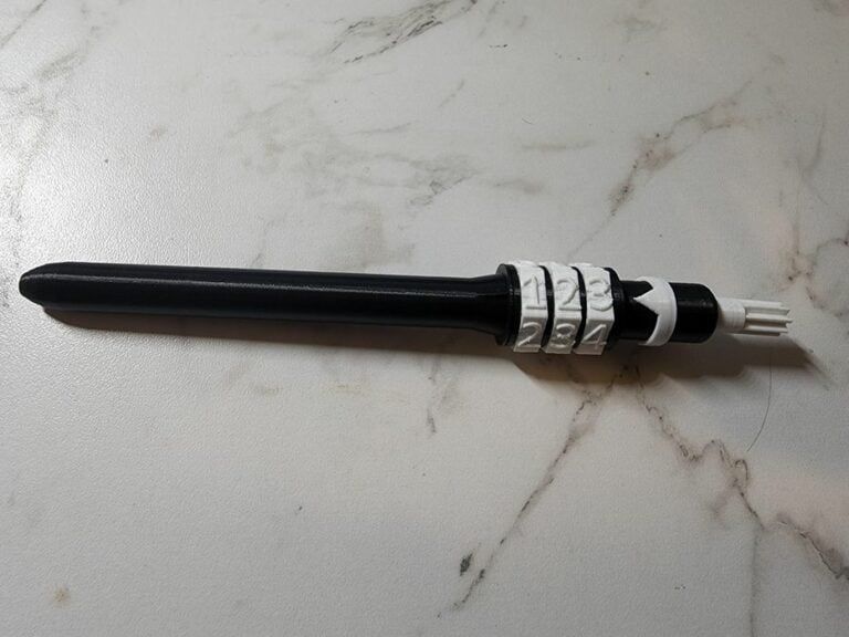 Design of the Week: Combination Lock Pen « Fabbaloo