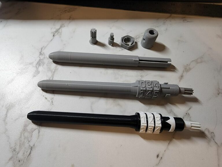 Design of the Week: Combination Lock Pen « Fabbaloo