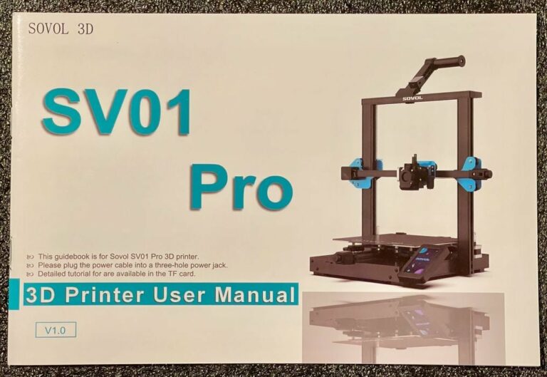 Hands On With The Sovol SV01 PRO 3D Printer, Part 1 « Fabbaloo