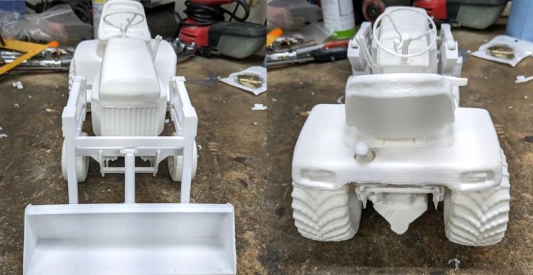 Design of the Week: 3D Printed Garden Tractor « Fabbaloo