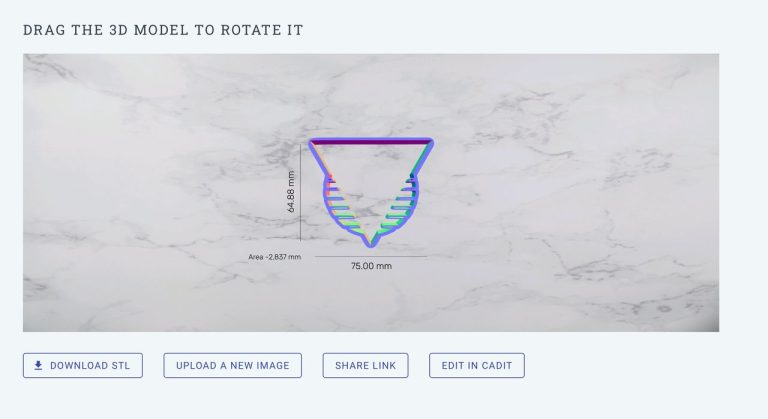 CookieCAD: Generate 3D Models for Cookie Cutters Instantly « Fabbaloo