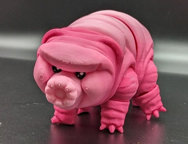 Design of the Week: Cute Tardigrade « Fabbaloo