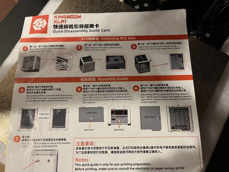 Hands On With The Kingroon KLP1 High Speed 3D Printer, Part 1 « Fabbaloo