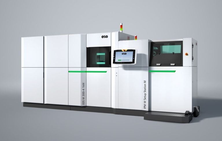 EOS's Newest Metal 3D Printer: M 300-4 with Powerful Copper Printing ...
