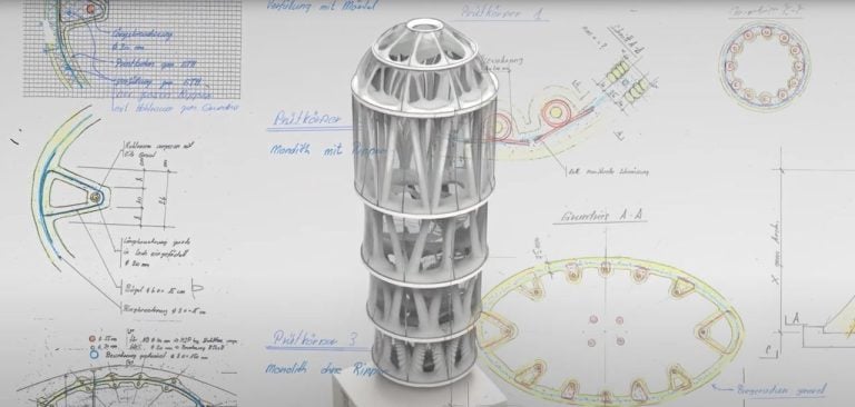 The Making of the White Tower, the World's Tallest 3D Printed Structure ...