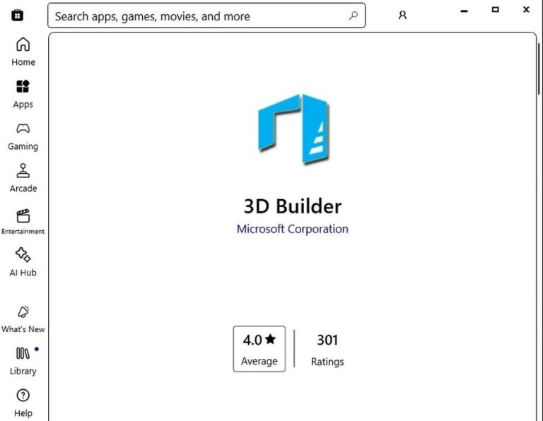 Microsoft 3D Builder Disappears from Store, Leaving Users Frustrated ...