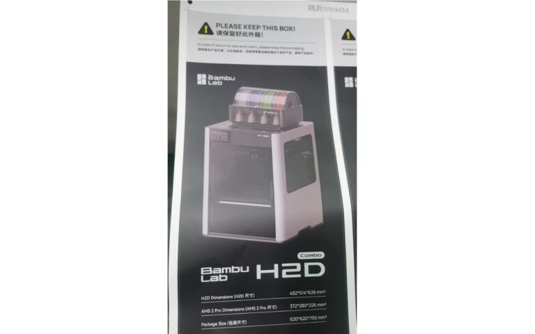 Bambu Lab Leak Suggests New H2D 3D Printer with Dual Extrusion and ...