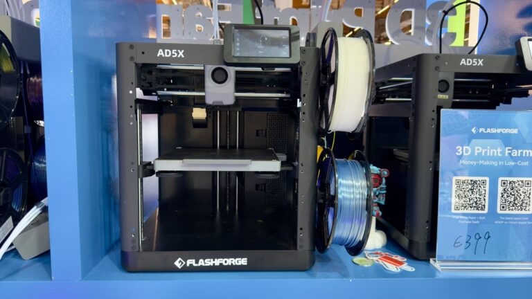 Flashforge Enters Multicolor Market with AD5X: High-Speed, 4-Color 3D Printing at a Bargain ...