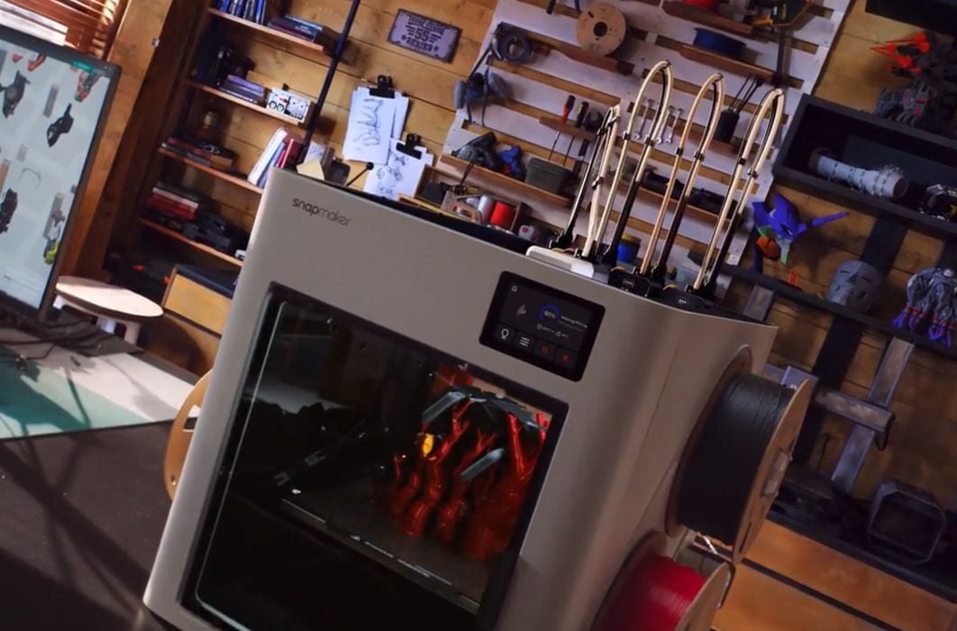 Snapmaker U1 Kickstarter Surges Past $17M, Redefining Desktop 3D Printing Market « Fabbaloo