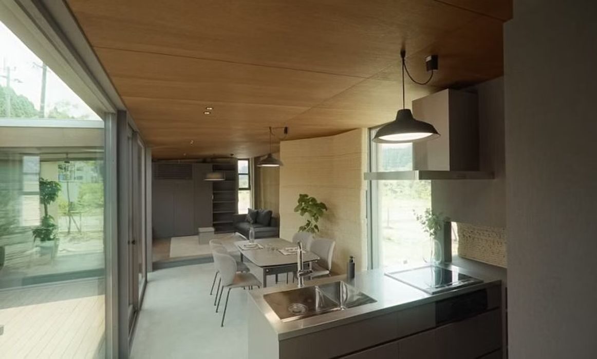 Lib Work 3D Prints 100m² Earthen House in Japan « Fabbaloo
