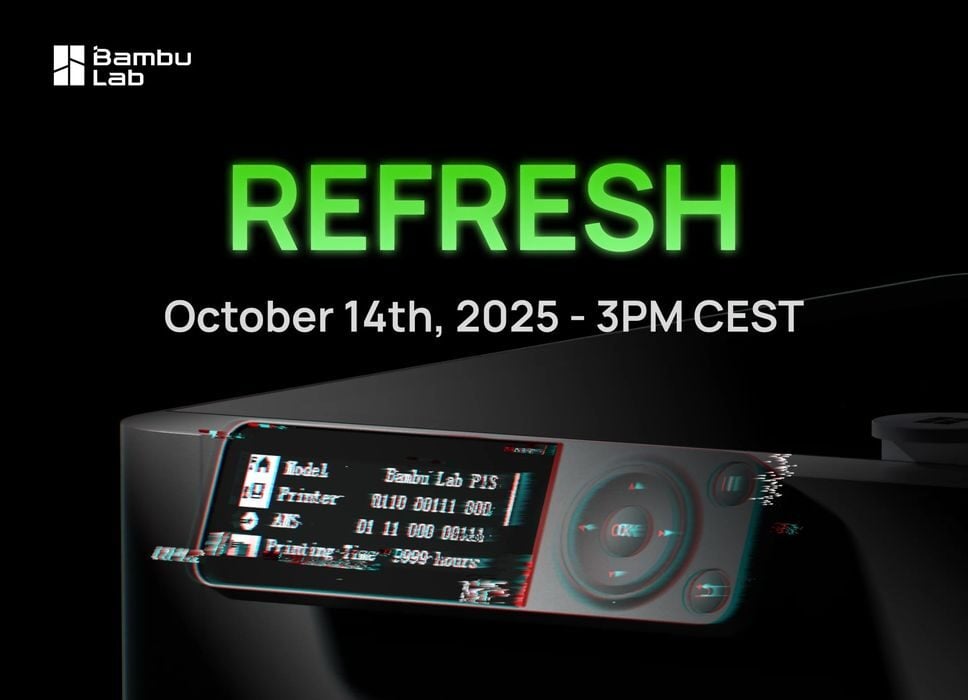 Bambu Lab Confirms October 14 Launch Date for Upcoming P2S 3D Printer ...
