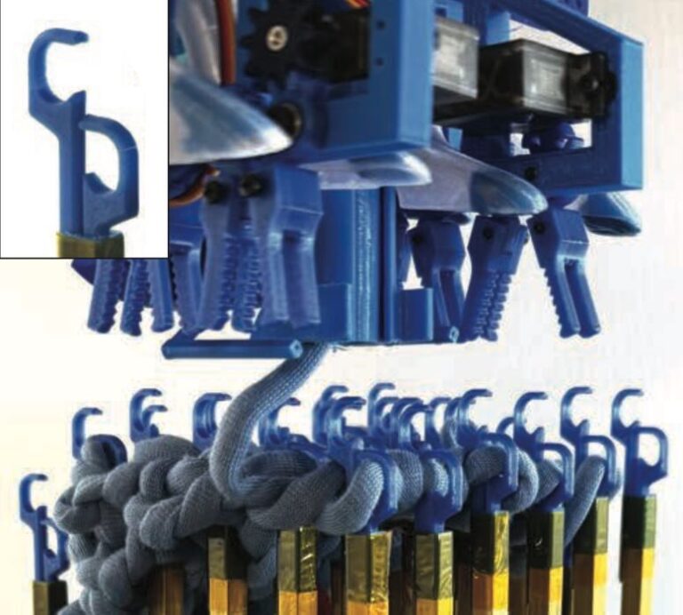 Solid Knitting Breakthrough: Cornell Team Builds Machine for 3D Knitted ...