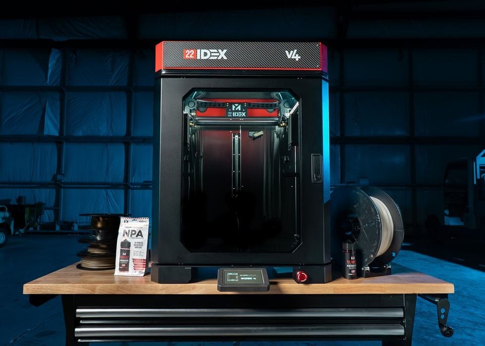 Vision Miner 22 IDEX V4 Delivers Inexpensive PEEK-Class 3D Printing ...
