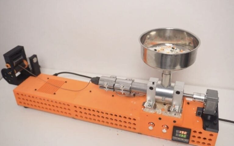 ExtrudeX, a Low-Cost, DIY Filament Extruder for 3D Print Waste « Fabbaloo