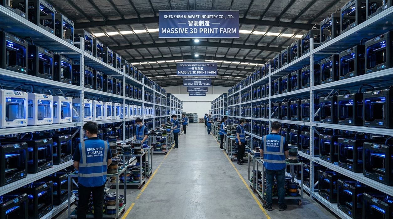 Enormous 3D Print Farm in China Demonstrates Ultra High-Volume Additive ...