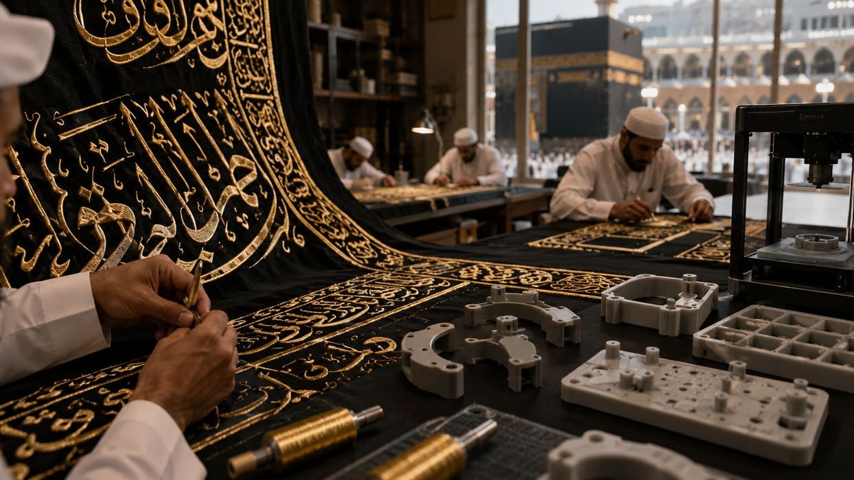 Researchers Propose AM Framework for Kaaba Kiswah Embroidery « Fabbaloo